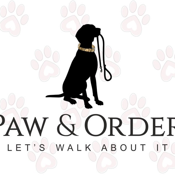 Cute Pet Logo Design, Dog Walking Branding, Pet Spa Business Set Dog ...