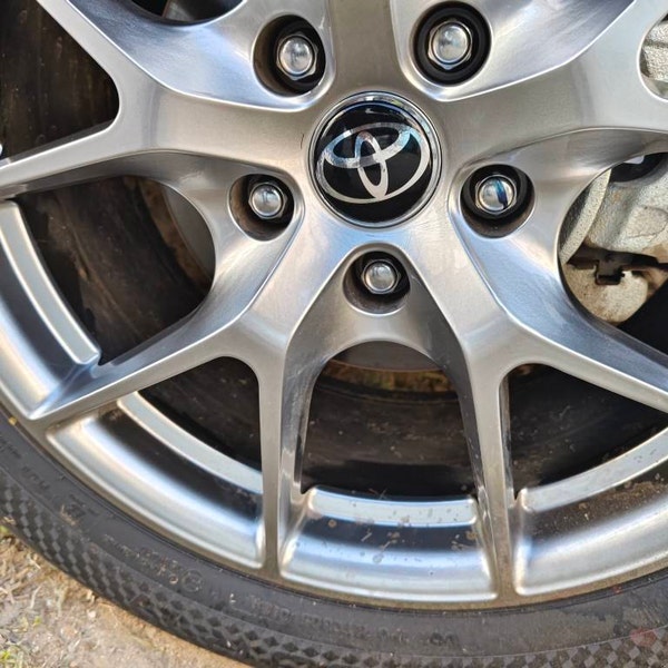 4 X 50mm 55mm 56mm 60mm 65mm 75mm Wheel Center Hub Caps Stickers ...