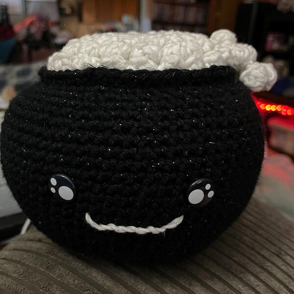 Bundle: Big and Mini Cauldron Crochet Patterns, Big and Mini Fillable ...
