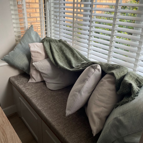 Bench Cushion Indoor, Window Seat Cushion, Kallax Cushions - Etsy UK