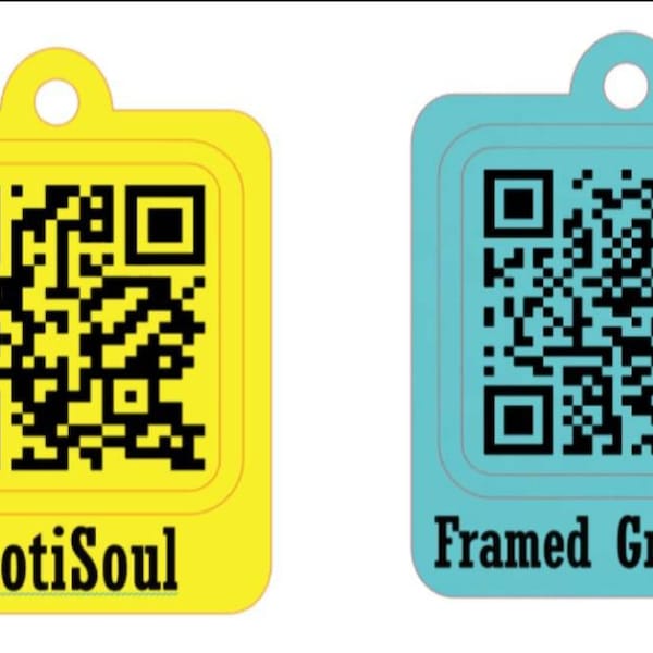 Custom Personalized Dental QR Code Social Media Sign for Dental Offices ...