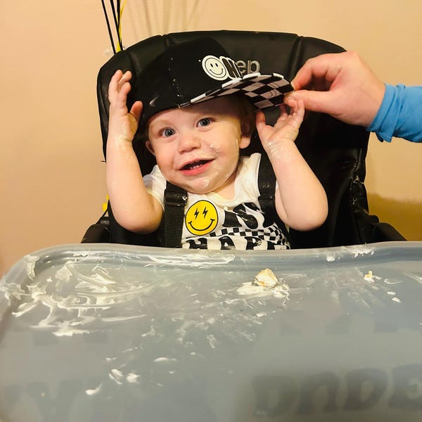 1st Wave, Big One Birthday, One Year Of, 12 Months Of, Photography Prop ...