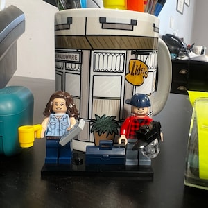 Math Teacher Minifigure Professor With Chalkboard - Etsy