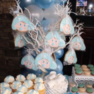 One Dozen Baby Boy With Pacifier Cookies, Cookie Favors, Party Favors ...