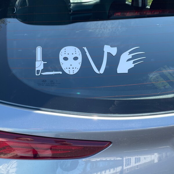 Sign Language Car Decal - Sign Language Sticker - ASL I Love You Laptop ...