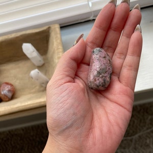 Dendrite Agate Crystal 2 Inch Tumbled Polished Rocks and - Etsy