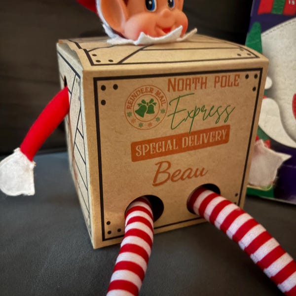 Personalised Elf Bed Double Bed Made From 3MM Birch Plywood Easy Slot ...