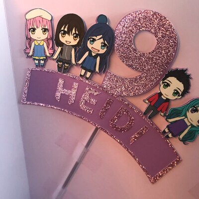 Itsfunneh and Krew Theme, Funneh and Krew Cake Topper Personalized - Etsy