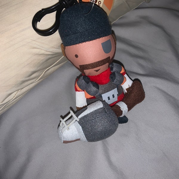 Team Fortress 2 Imaginary People 5.5 Plush Blu or Red Heavy Plushie TF2 ...