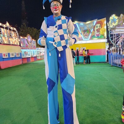 Mardigras Mime Stilt Costume - Etsy