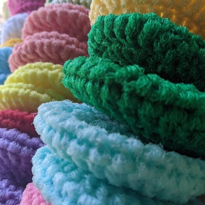 Scrubbie Pattern for Nylon Netting Dish Scrubbies - Etsy