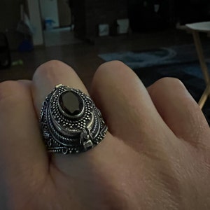 Poison Ring Vintage Poison Ring Openable Ring Silver Box - Etsy