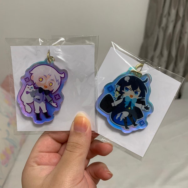 Yuma, Makoto, Shinigami, Halara, RAIN CODE Acrylic Charms Figure 7cmh ...