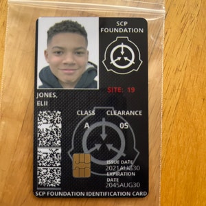 SCP Foundation Card Set 11 Cards Total - Etsy UK