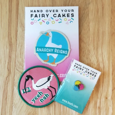 Anarchy Reigns Iron on Patch Untitled Goose Game Patch - Etsy