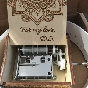 Gravity Falls Hand Crank Wood Paper Strip Music Box With Personalized ...