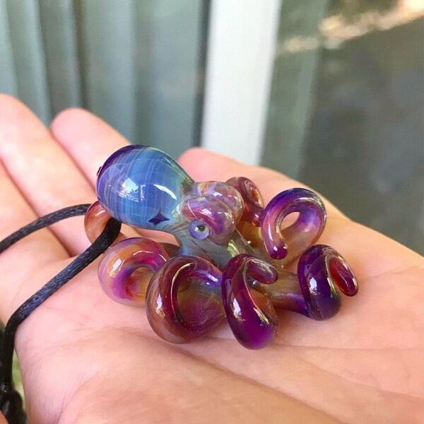 Blown Glass Lotus Flower Sculpture - Handmade Japanese Inspired Art for ...