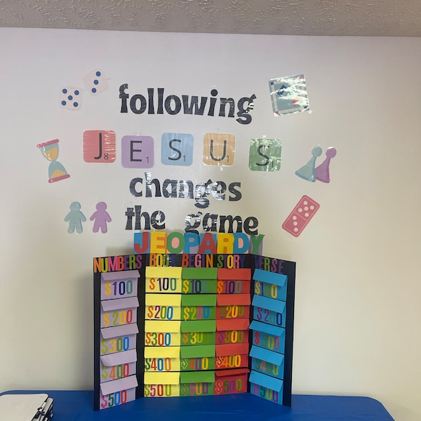 Following Jesus Changes the Game Png | Board Game Vacation Bible School ...