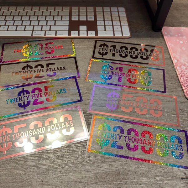 Disc Bound Clear Cash Envelopes Envelopes, Savings Envelopes, Cash ...