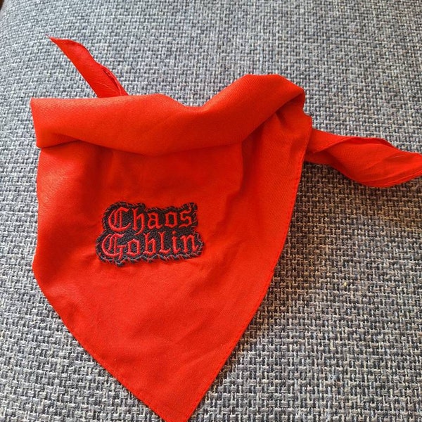 Chaos Goblin Patch - Gothic Patch, Emo Patch, Biker Patch, ADHD Patch ...