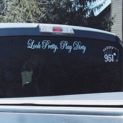 GREEN HANDLE MAFIA Vinyl Decal Sticker Diesel Truck Turbo Lifted Coal ...