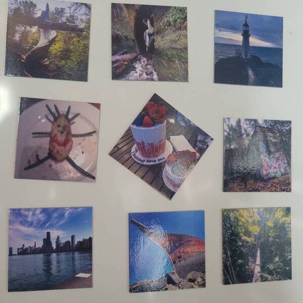 Magnet Custom Print Fridge Magnets Photo Print Personalize Gift Custom ...