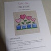 Get Well Soon Cross Stitch Pattern for Plaster, Tissue Box, Tablet ...