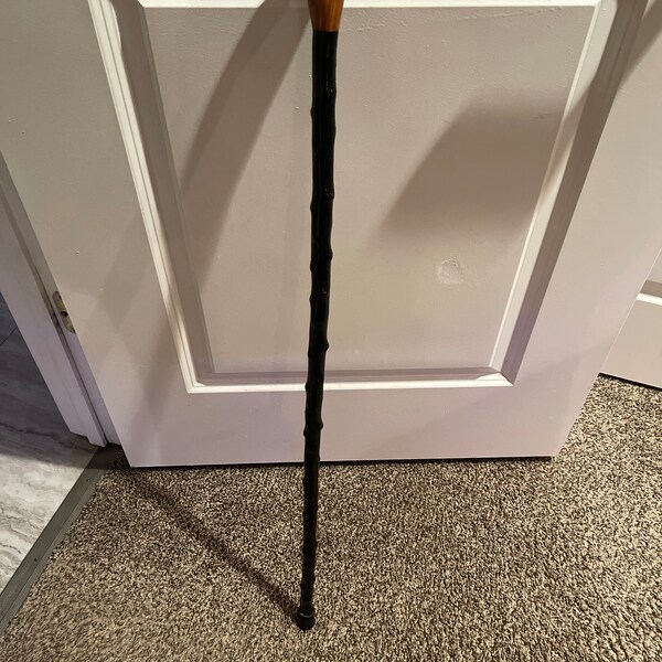 A Stout Irish Blackthorn Walking Stick With 3 Coats of Tung Oil ...