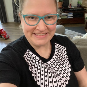 Ruth Bader Ginsburg Shirt , Rbg , Dissent Collar , Jabot Collar T Shirt ...