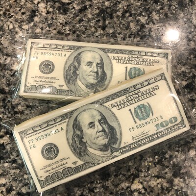 Edible Money 100 Dollar Bill 4 Edible US Money 100 Bill - Etsy