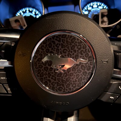 Leopard Print Push to Start Button Decals - Etsy