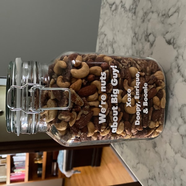 Custom Mason Jar Dollar Coin Money Slot Lid Vinyl Text. Vacation ...