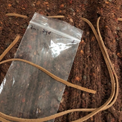 3mm Suede Lace, 3mm Wide, Choose Color of Suede Lace, Suede Lace, Suede ...