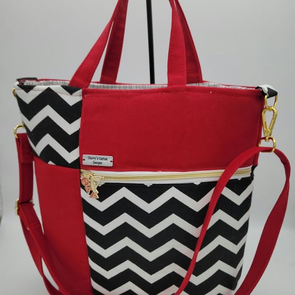 PDF Pattern - the Urban Tote Bag - Minimalist Design With 2 Options ...