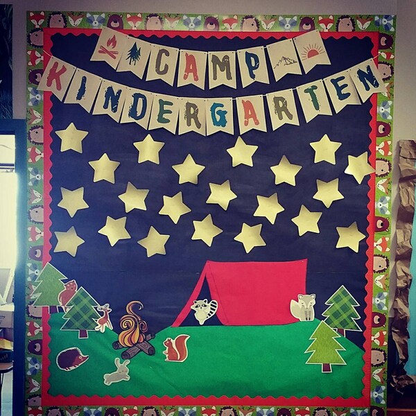 Great Outdoors Camping Alphabet Banner Printable - Nature, Forest ...