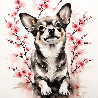 Custom Pet Portrait, Personal Pet Portrait From Photo, Digitally ...