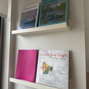 Wide 12, 14, 16, or 18 Inch Floating Ledge Shelf, Picture Ledge Shelf ...