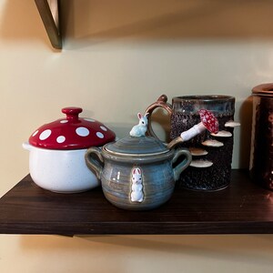 Hand-made Ceramic Mushroom Tea Pot Teapot Tea Cup Set Cups - Etsy