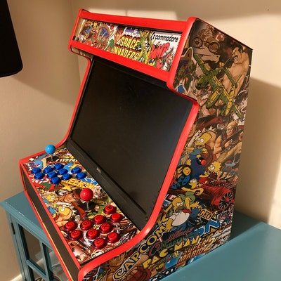 ATARI Arcade Cabinet Machine Artwork Graphics Vinyl, Arcade Cabinet ...