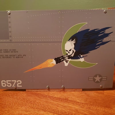 AC-130 H Spectre Gunship Aircraft Nose Art Panel - Etsy