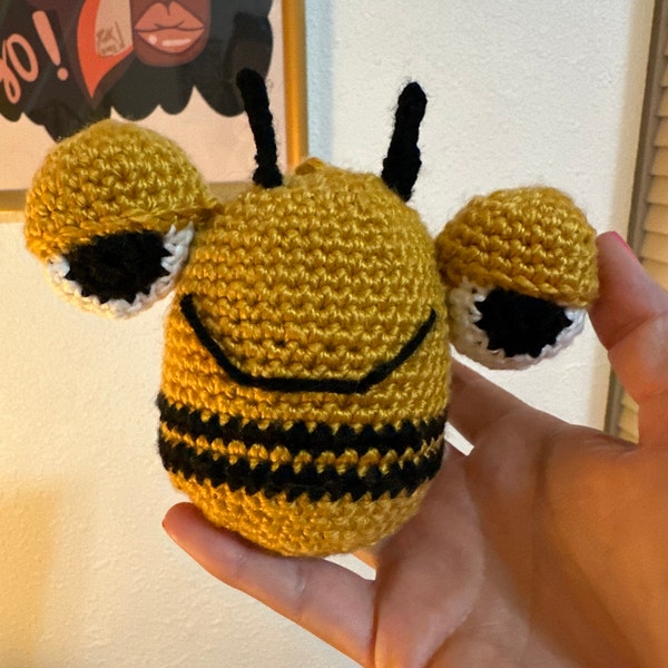 Crochet PATTERN Sleepy Bee / Amigurumi Toy / Crochet Honey Bee ...