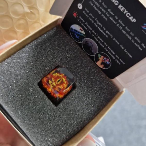 Water Dragon Keycap, Artisan Keycap, Keycap Set for MX Cherry ...