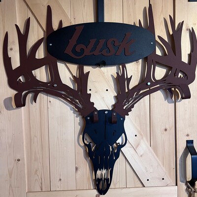 Buck and Doe Welcome Personalized Sign - Etsy