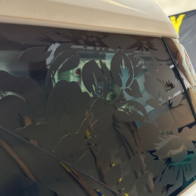 Floral Flowers Rear Side Window Decals for 2021 Ford Bronco Sport - Etsy