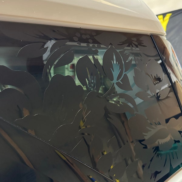 Floral Flowers Rear Side Window Decals for 2021+ Ford Bronco Sport - Etsy