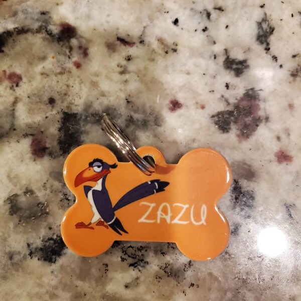 Bone Shaped Dog Pet Id Tag Silencer, Glows in the Dark - Etsy