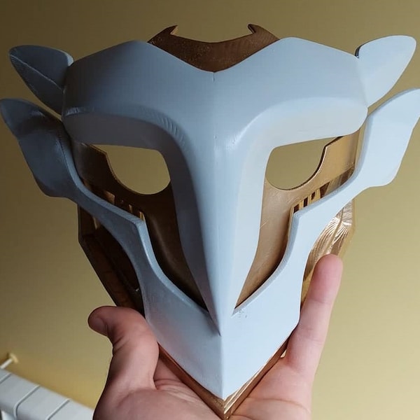 Ekko Firelight Mask - Arcane - 3D STL File - Etsy