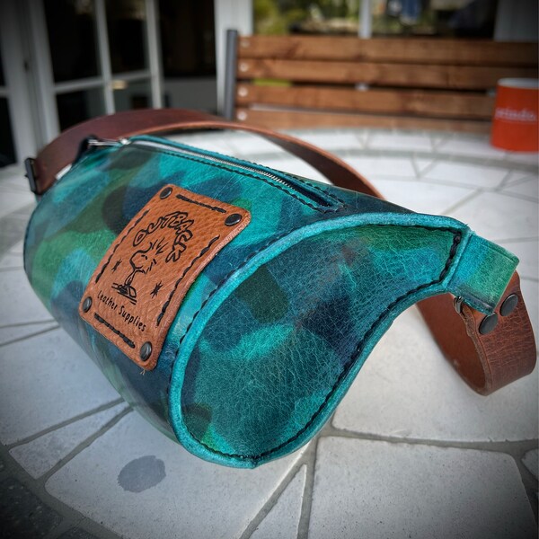 Leather Waist Bag Pattern - Leather Sling Bag Pattern Pdf - Leather Bag ...