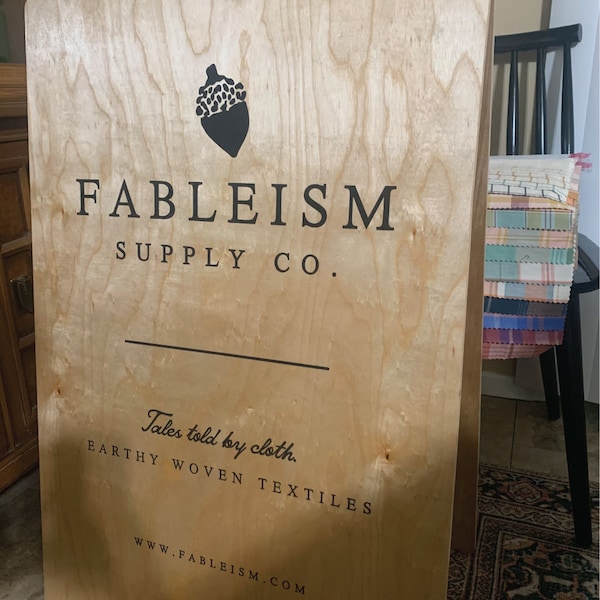 Personalized A-frame Sign, Custom Business Sign, Sandwich Sign ...