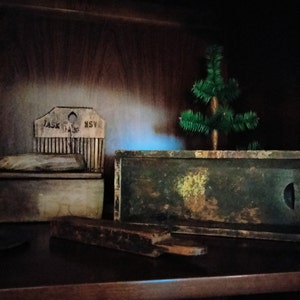 Antique Federal Reverse-painted Mirror Primitive Antique - Etsy